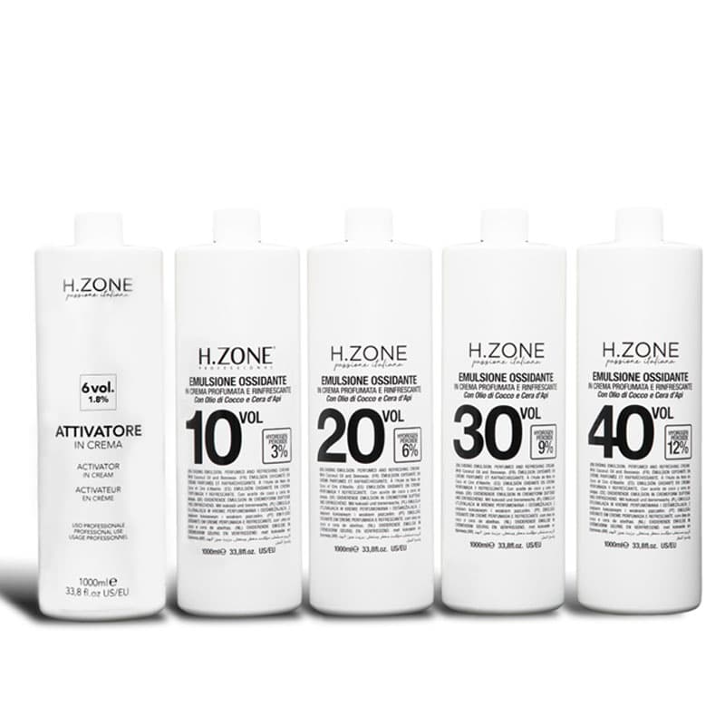 H.Zone Cream Oxidising Emulsion Peroxide 1L – Northern Hair Care