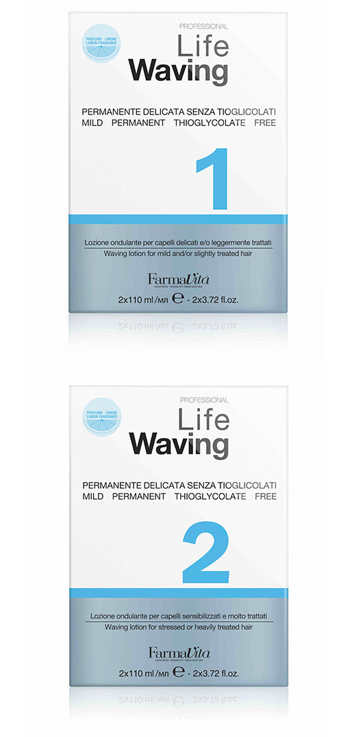 LIFE WAVING - Waving Lotion Thioglycolate free - Lemon fragrance ...