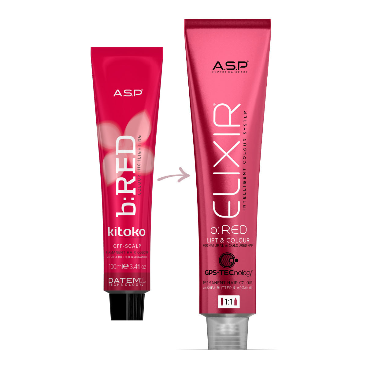 ASP - KITOKO / ELIXIR Colour – b:RED - ASSORTED SHADES – Northern Hair Care